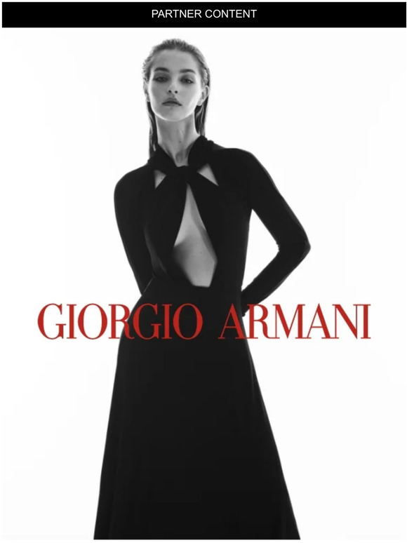Women's Wear Daily: Discover the Giorgio Armani Limited Edition ...