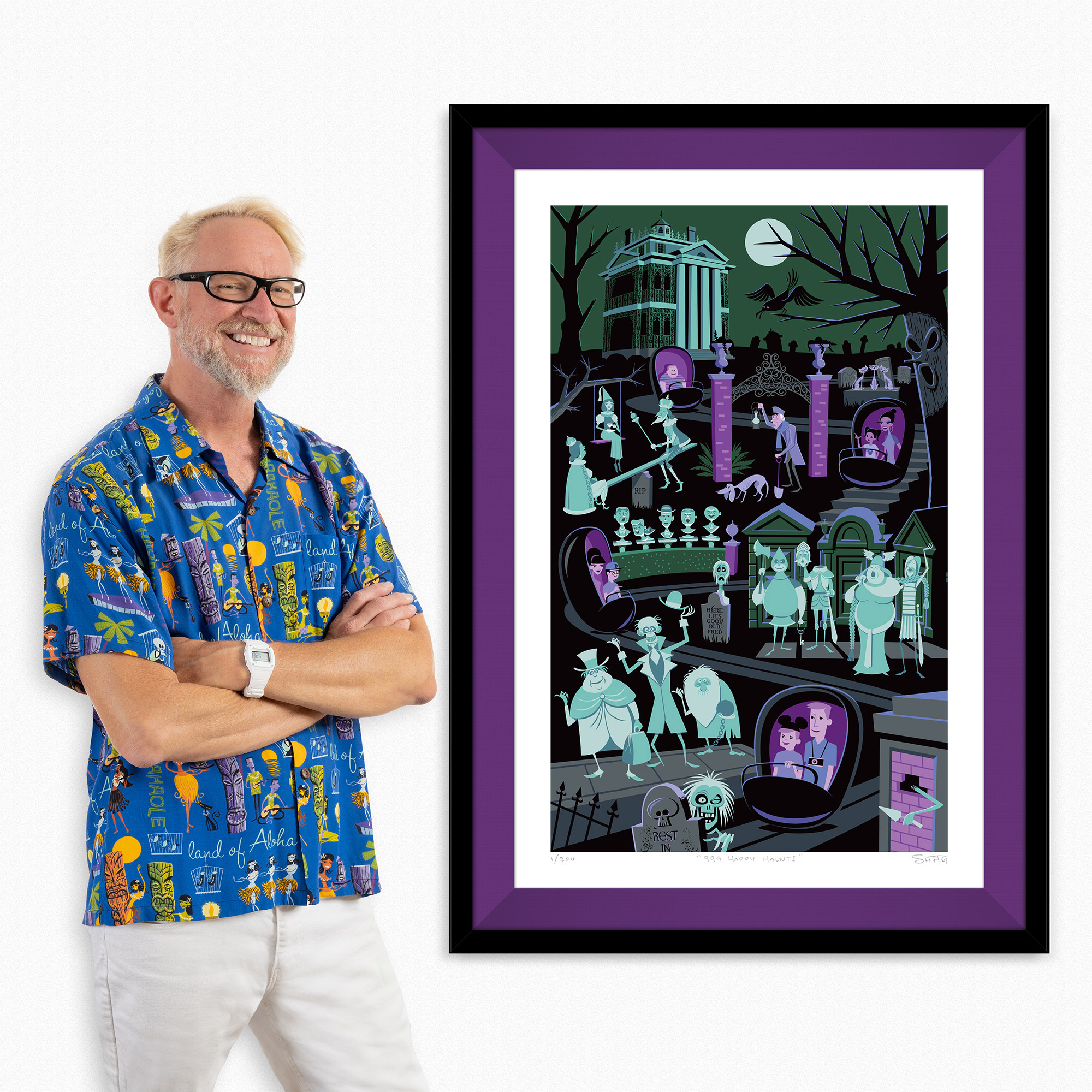 Shag Store: Shag Latest Prints - Disney's Haunted Mansion and The Last ...