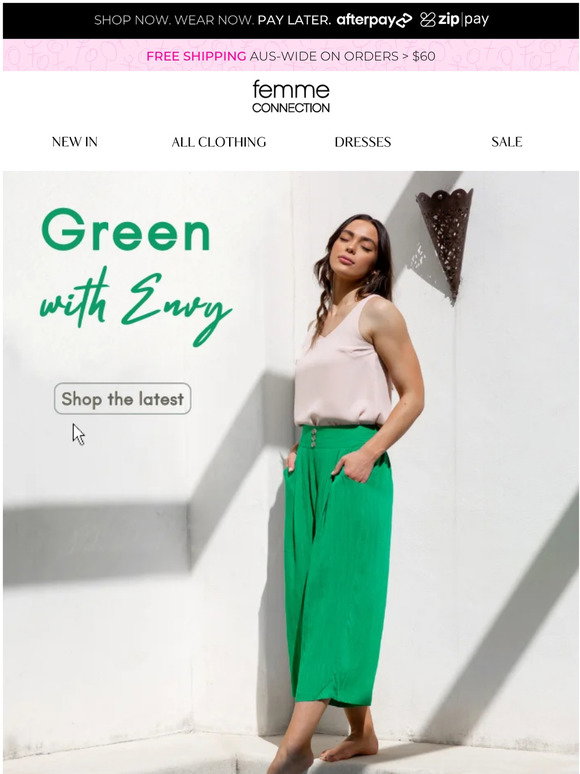 Femme Connection: Our top 5 favourites from the latest drop - Green ...