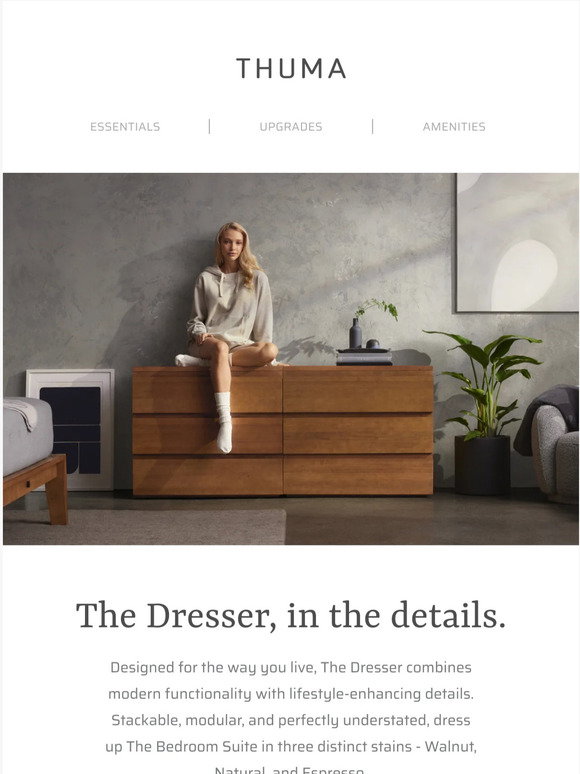 Thuma: The Dresser, in the details. | Milled