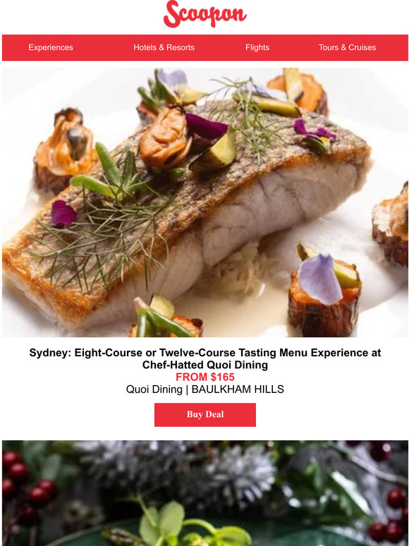 Scoopon: Sydney: Quoi Dining Multi-Course Tasting Menu Experience | Milled