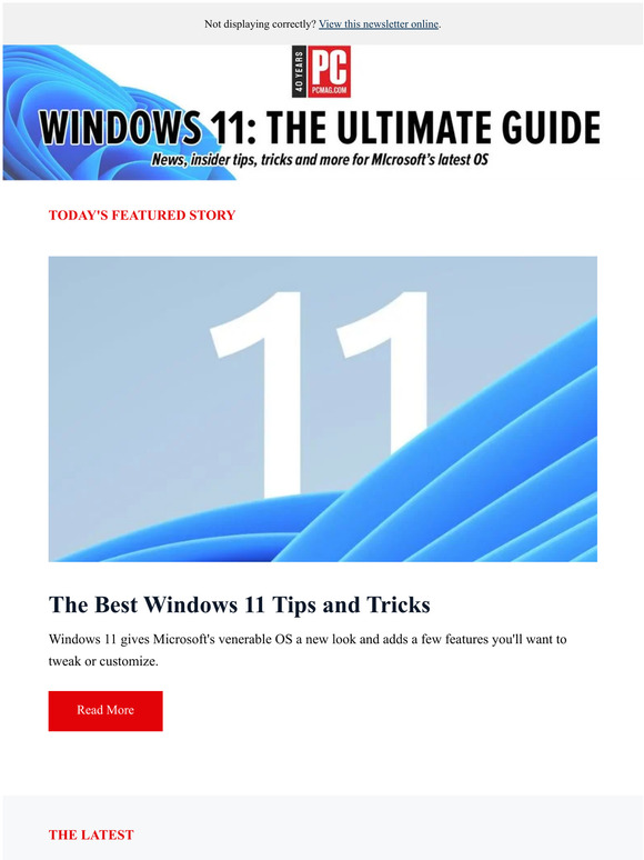 PCMag: The Best Windows 11 Tips and Tricks / How to Fix the Most ...