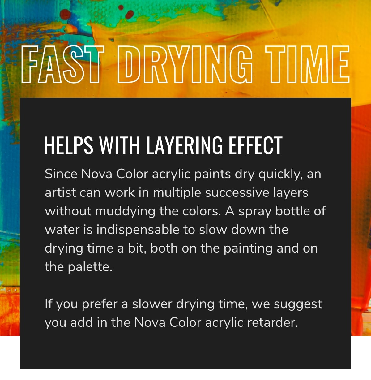 Nova Color Artists Acrylic Paint: Why Nova Color Paint? | Milled