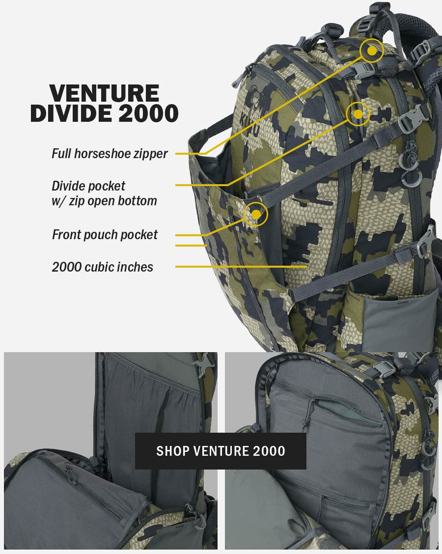 KUIU: Introducing: All-New Venture Divide Day Packs | Milled