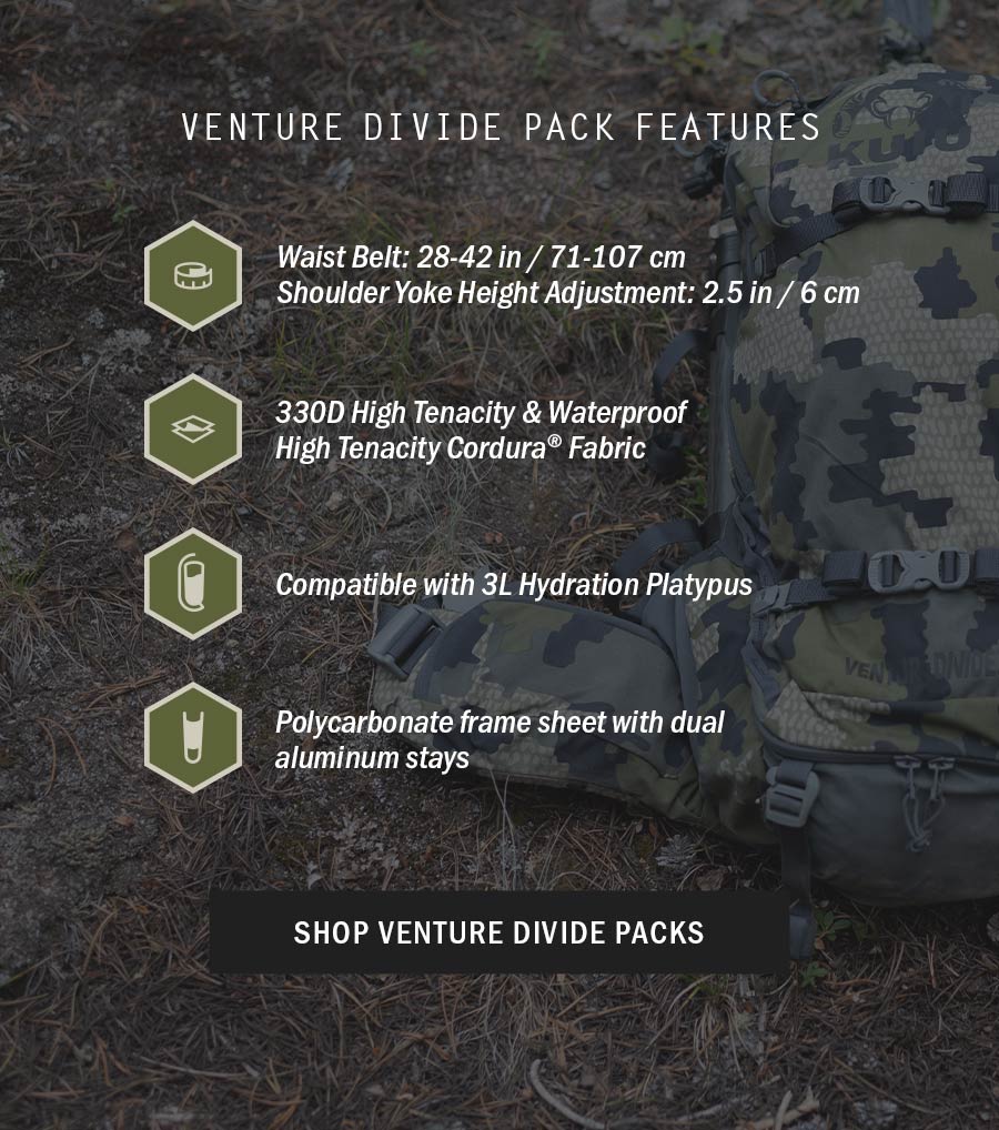 KUIU: Introducing: All-New Venture Divide Day Packs | Milled