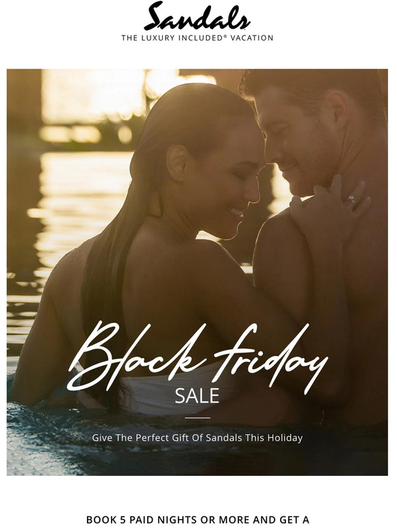 Sandals Resorts: Take a look at these Black Friday offers - Sandals is ...