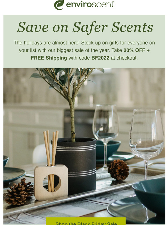 Enviroscent: Stock up with 20% OFF + FREE US Shipping* | Milled