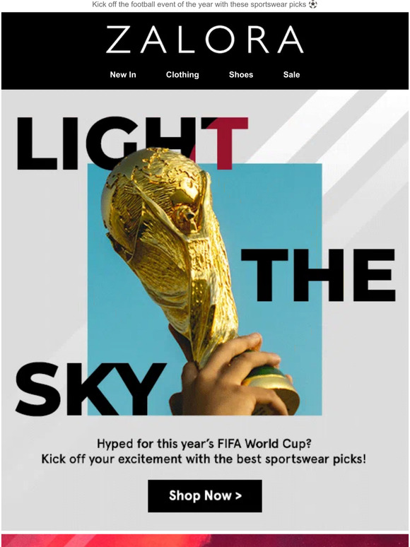 ZALORA SG: Celebrate the FIFA World Cup 2022 🏆 | Milled