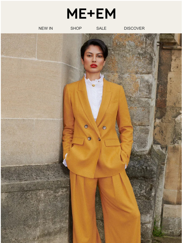 ME+EM: The Wait is Over | The Ultimate Autumn Suit | Milled