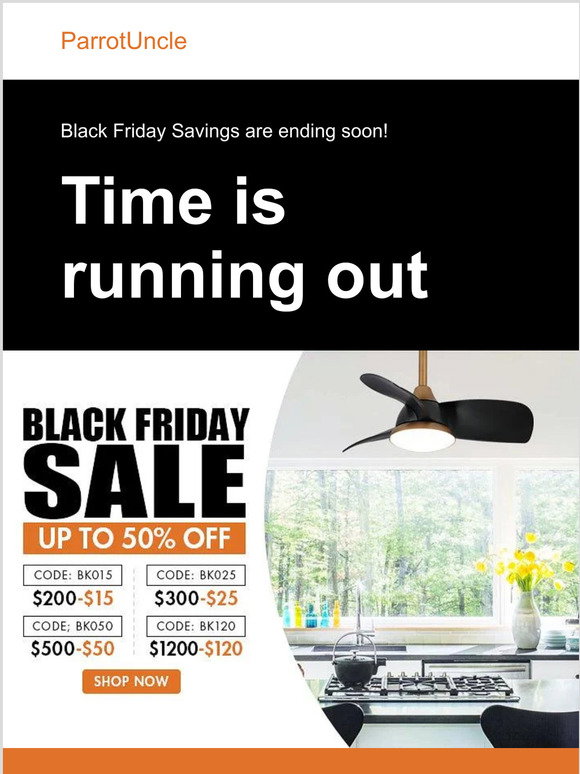 Ceiling Fans: Do Black Friday Big With 50% off! You've Waited All Year ...