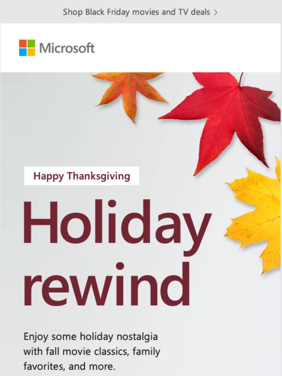 Microsoft: Happy Thanksgiving | Milled