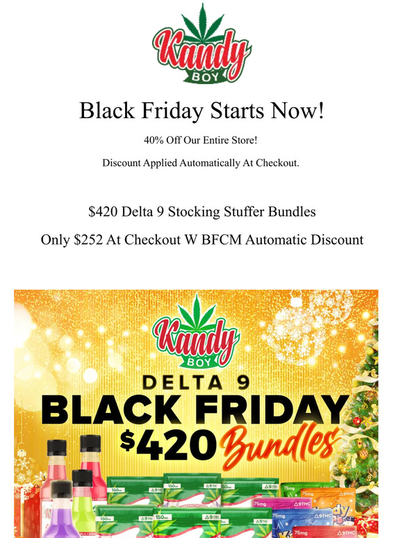 Kandy Boy: Black Friday Start Now - | Milled