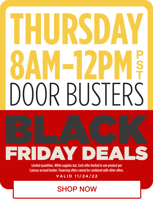 Curacao: 📢 Thanksgiving Door Busters start at 8AM! 👉 | Milled