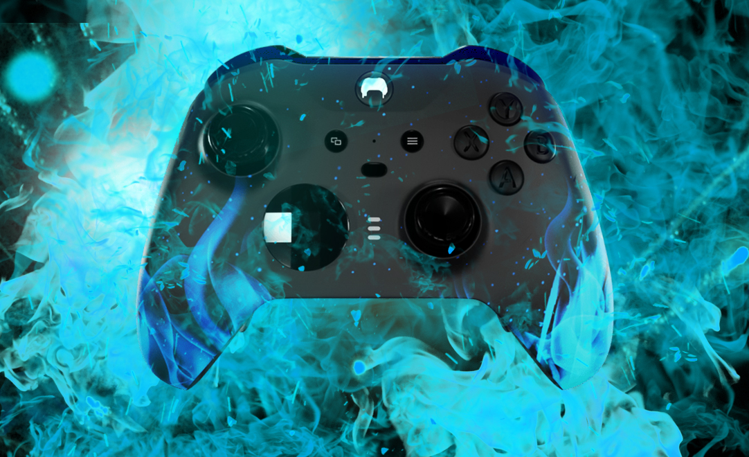 Custom Controllers: 🔥 Blue Flame edition custom controller | Milled