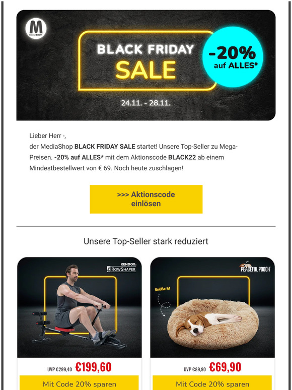 Mediashop: 🖤 Jetzt -20% auf ALLES 🖤 | Milled