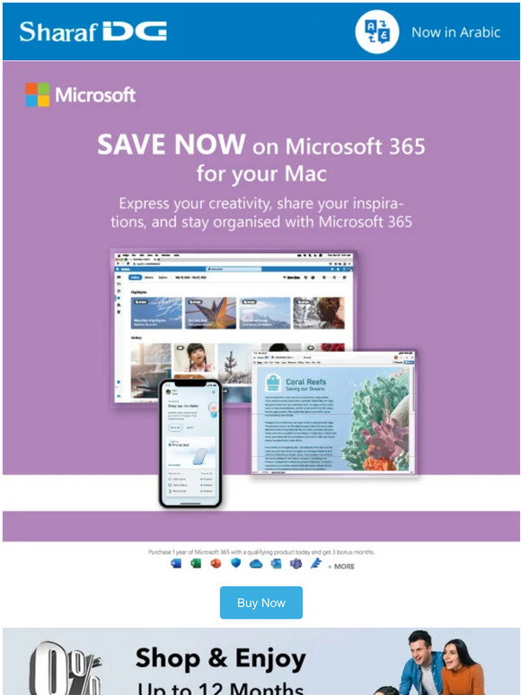 Sharaf DG: 🖥️ Got a Mac? Here is a deal on Microsoft 365 | Milled