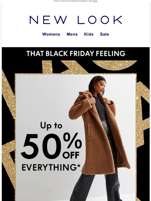 New Look Email Newsletters: Shop Sales, Discounts, and Coupon Codes