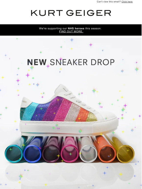 Kurt Geiger: New Sneaker Drop | Milled