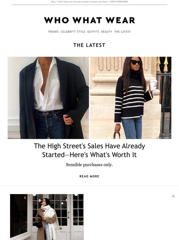 Who What Wear: The high-street discounts have already started—here's ...