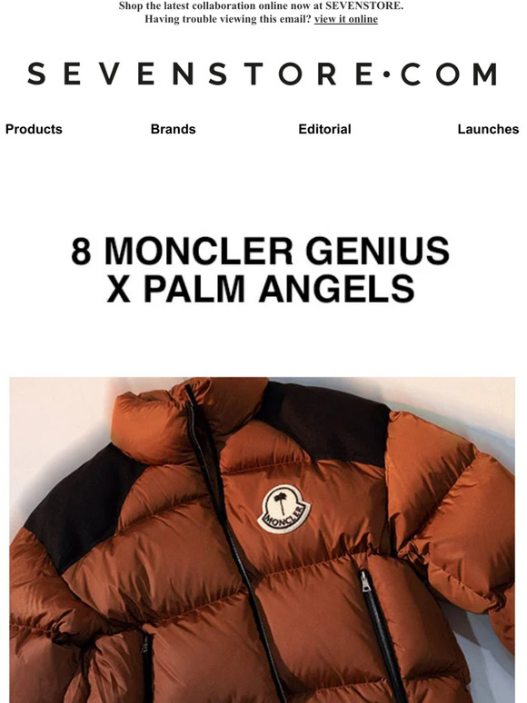 Seven Store: NEW IN: 8 Moncler Genius X Palm Angels | Milled