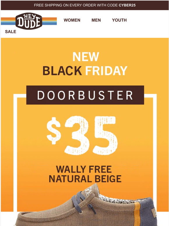 Extraordinary Hey Dudes Black Friday Sale Photos