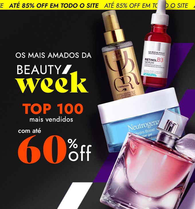 Beleza na Web: TOP 100 mais vendidos da Beauty Friday! | Milled