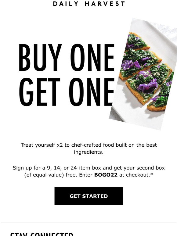 Daily Harvest: Buy a box, cop a box (this wknd only) | Milled
