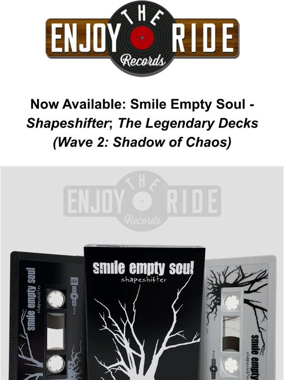 Enjoy The Ride Records: Now Available; Smile Empty Soul - Shapeshifter ...