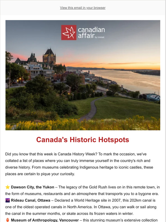 Canadian Affair: Let's Celebrate Canada History Week 🇨🇦 | Milled