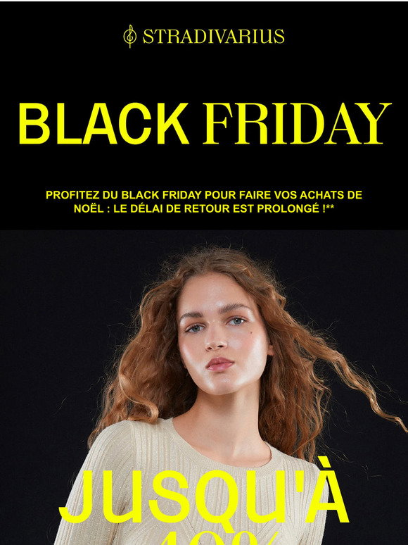 Stradivarius POLAND: Tic, tac, tic, tac... dernières heures du Black ...