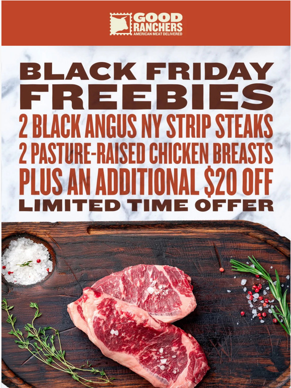 Good Ranchers: Get A $90 Gift With ANY Purchase. Seriously. | Milled