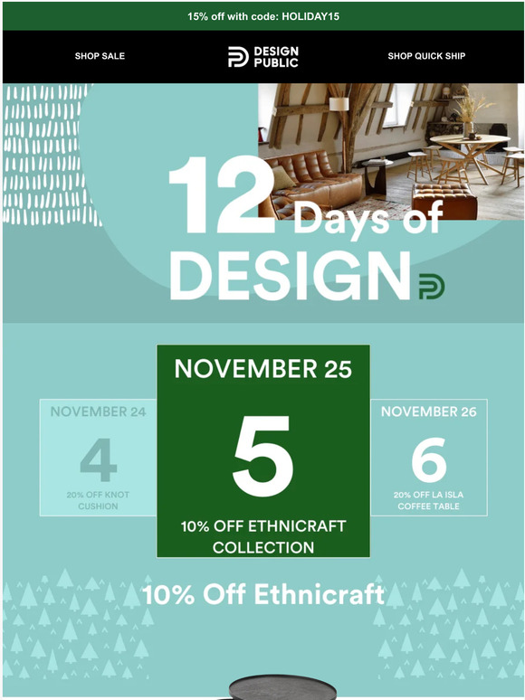 Design Public: 12 Days of Design | Day 5 | Milled