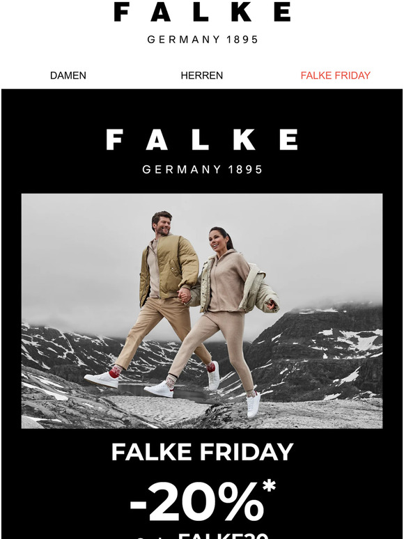FALKE: Der FALKE FRIDAY geht in die nächste Runde! 🖤 | Milled