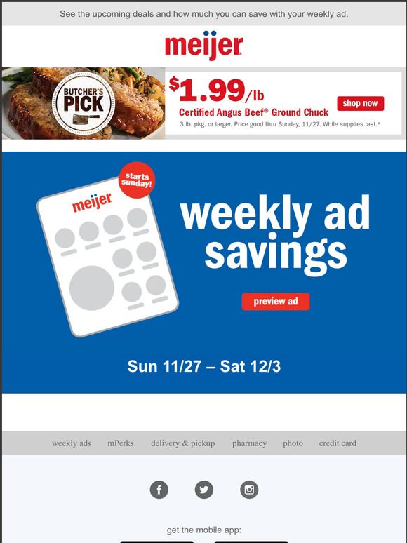 Meijer: Check Out Your Weekly Ad Preview | Milled