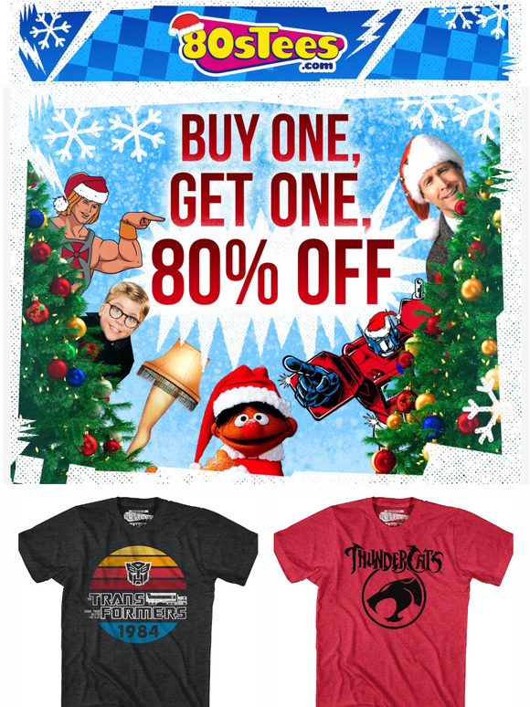 80sTees: We've got your favorite cartoons tees! | Milled