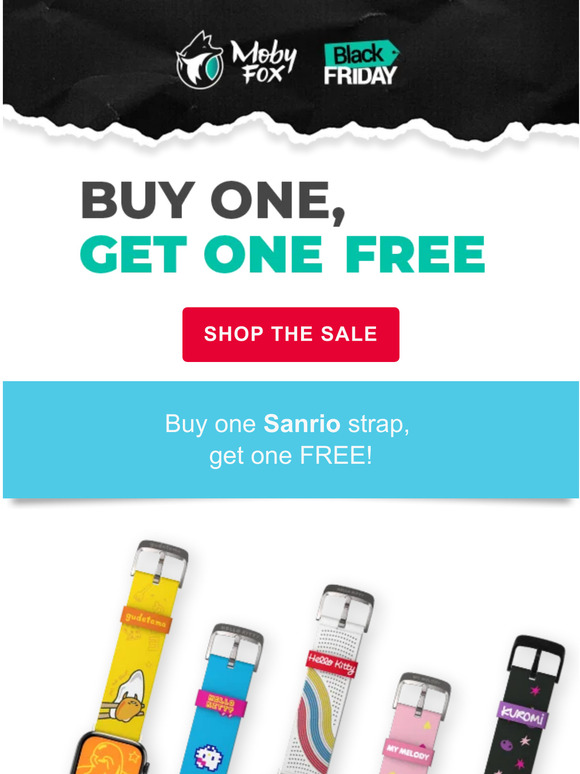 MobyFox: Hello Kitty & Friends Supercute BOGO | Milled