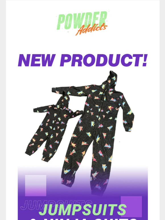 Powder Addicts: 💪 Introducing: The Ninja Suit 💪 | Milled