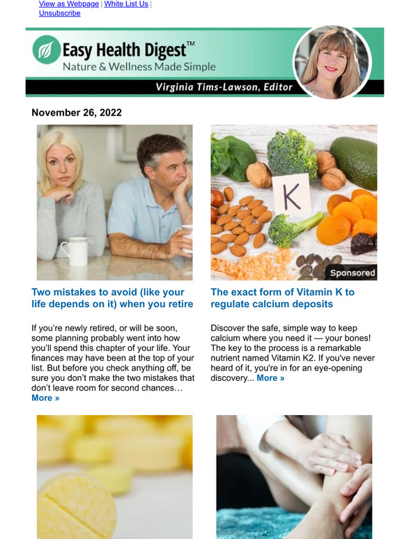 Easy Health Options: The vitamin 10 times stronger than a cancer drug ...