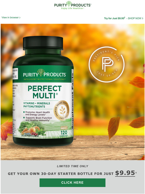 Purity Products: Black Friday is NOT OVER YET, Look Inside! 👇 | Milled