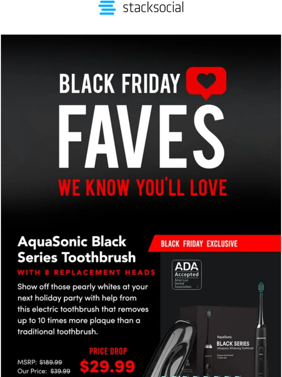 StackSocial: Get Your Hands on Our Top Picks from Black Friday | Milled