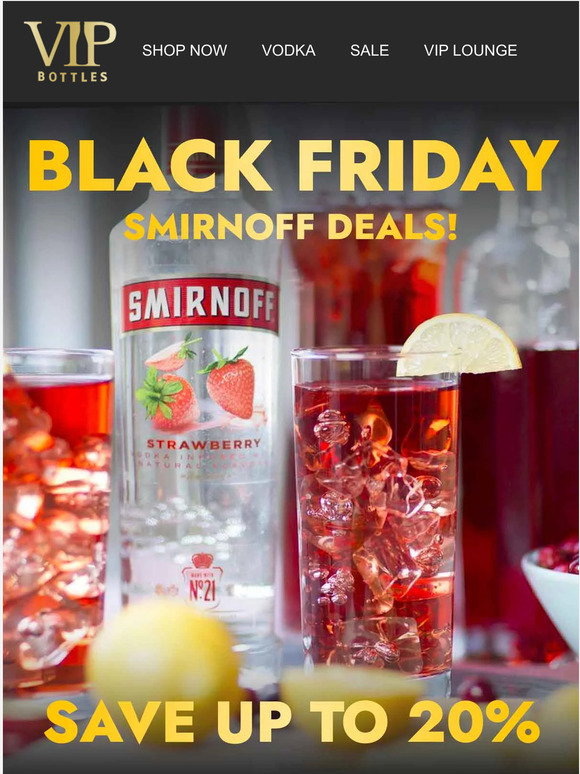 VIP Bottles: HUGE savings on exclusive Smirnoff flavours 💸 | Milled