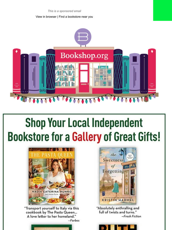 Bookshop: Shop Local for a Gallery of Great Gifts! | Milled