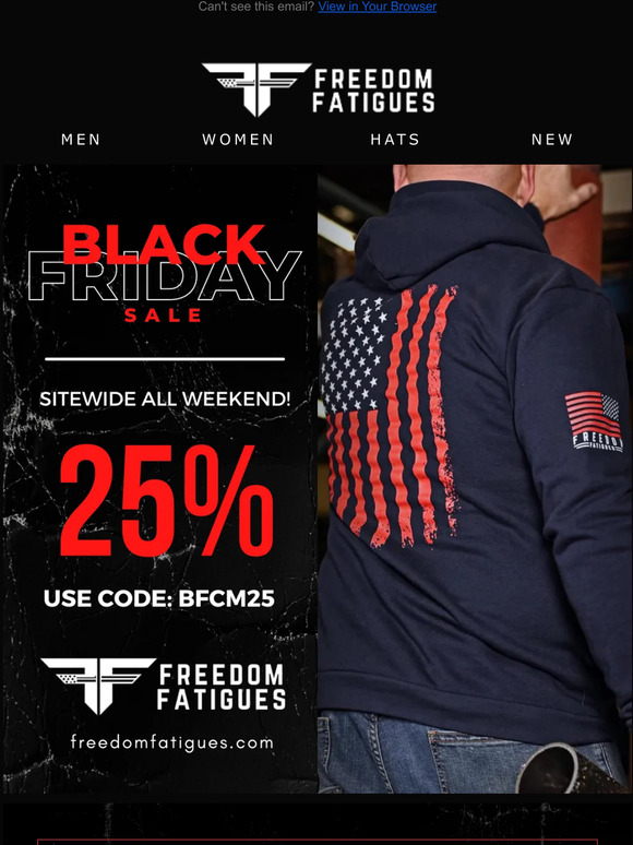 Freedom Fatigues: 🇺🇸 The Countdown Timer On Our Sale Is Ticking 🇺🇸 | Milled