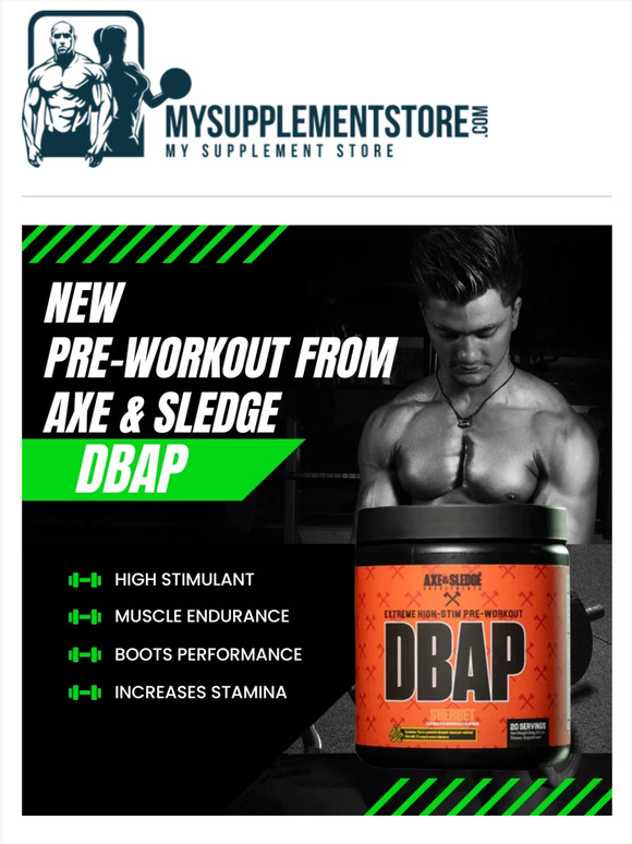 My Supplement Store: Introducing the pre-workout that will make you ...