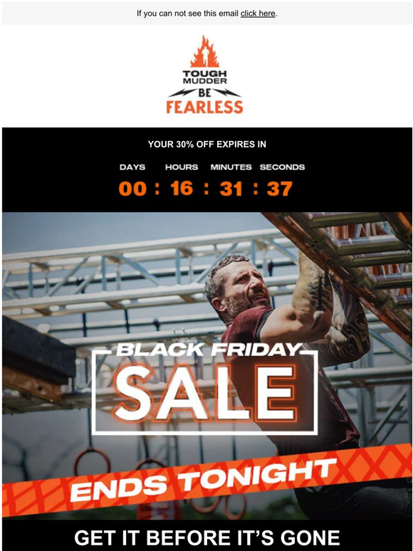 Tough Mudder: LESS THAN 24 HRS LEFT | Milled