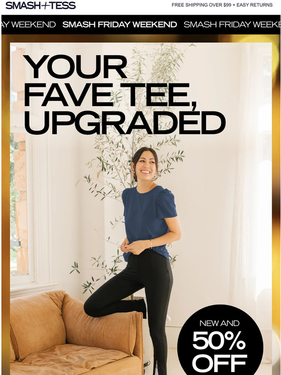 Smash + Tess: Just In: NEW Smash Friday Styles 👕 | Milled