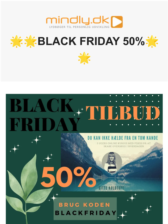 Mindly.Dk: Du kan ikke hælde fre en tom kande | Milled