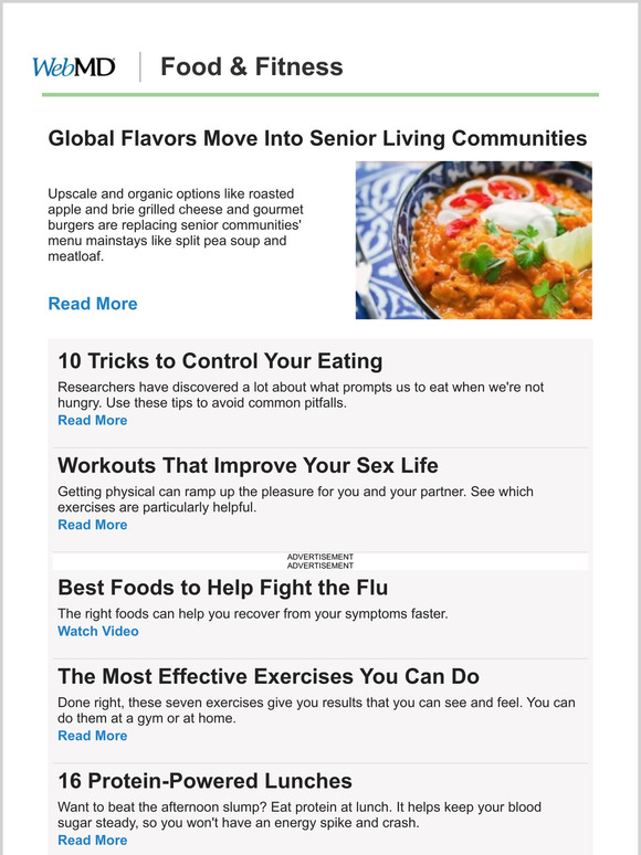 WebMD: Global Flavors Move Into Senior Living Communities | Milled