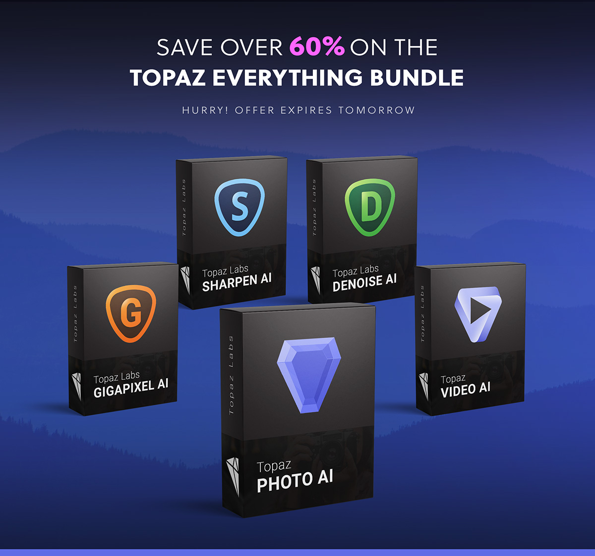 Topaz Labs: 1 day left to save over 60% on our best photo & video ...