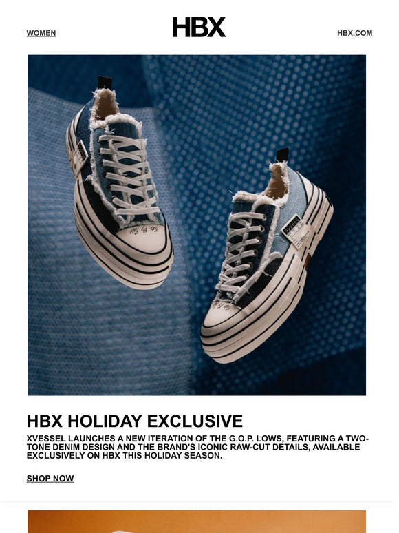 HBX: The xVESSEL x HBX Holiday Exclusive has landed! | Milled